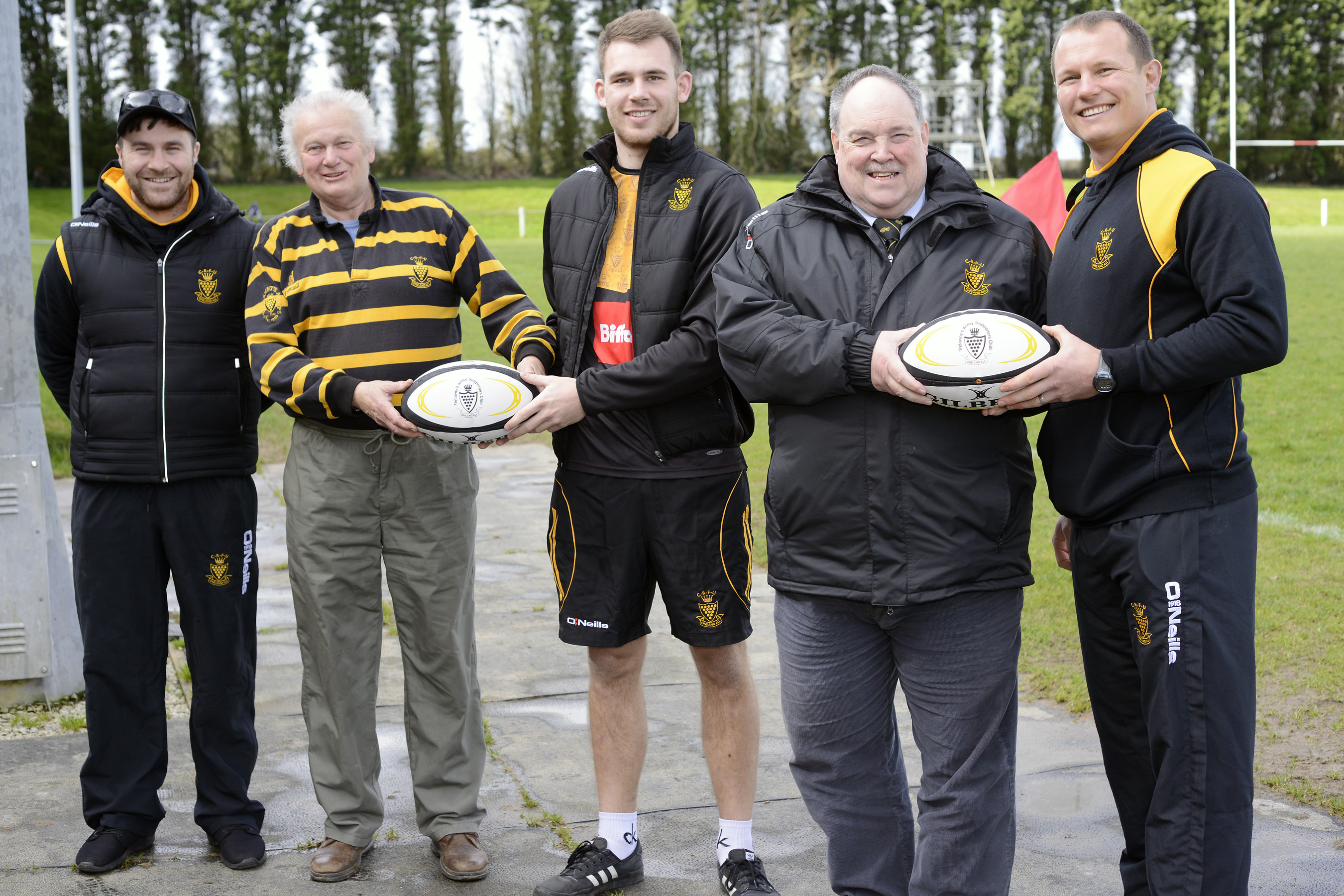 TASC presents match balls to Cornwall Under 20s | Trelawny's Army